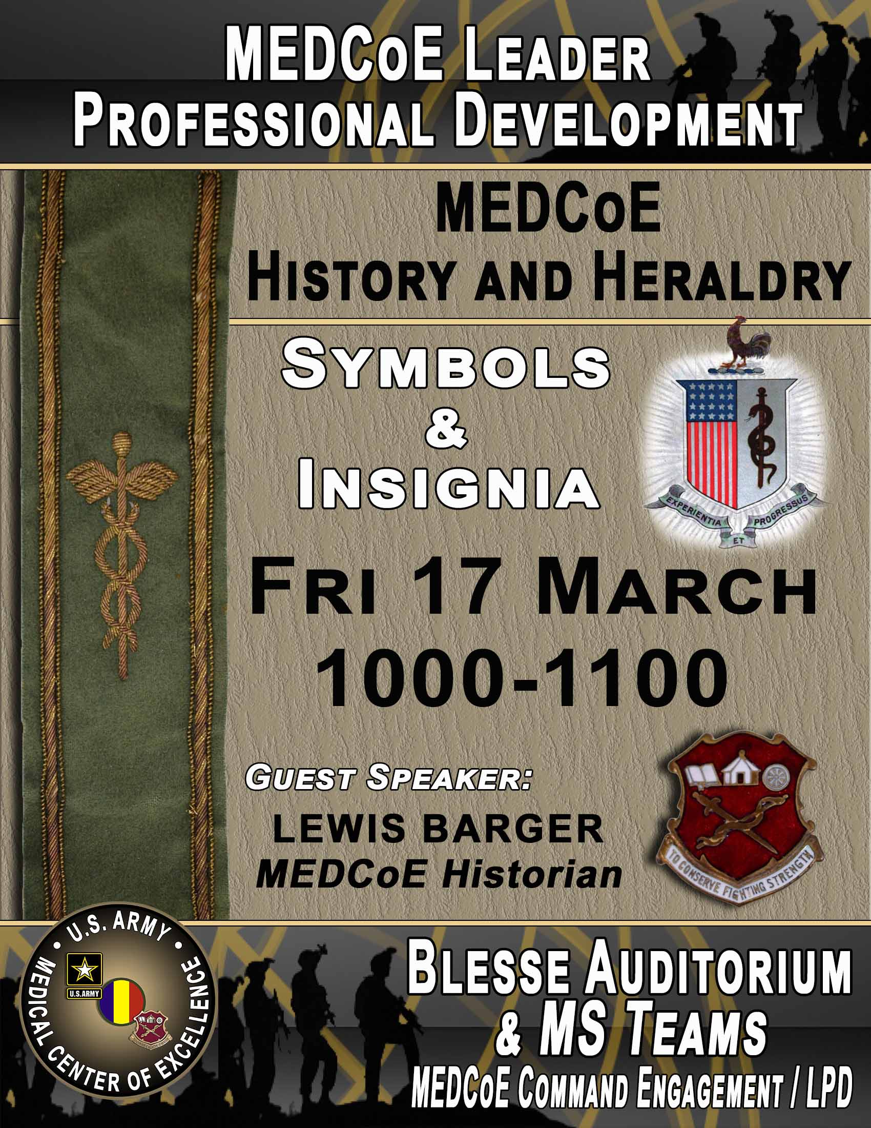 Please join us for the next MEDCoE Leader Professional Development ...